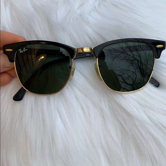 Ray-Ban | Accessories | Rayban Classic Clubmaster Sunglasses | Poshmark